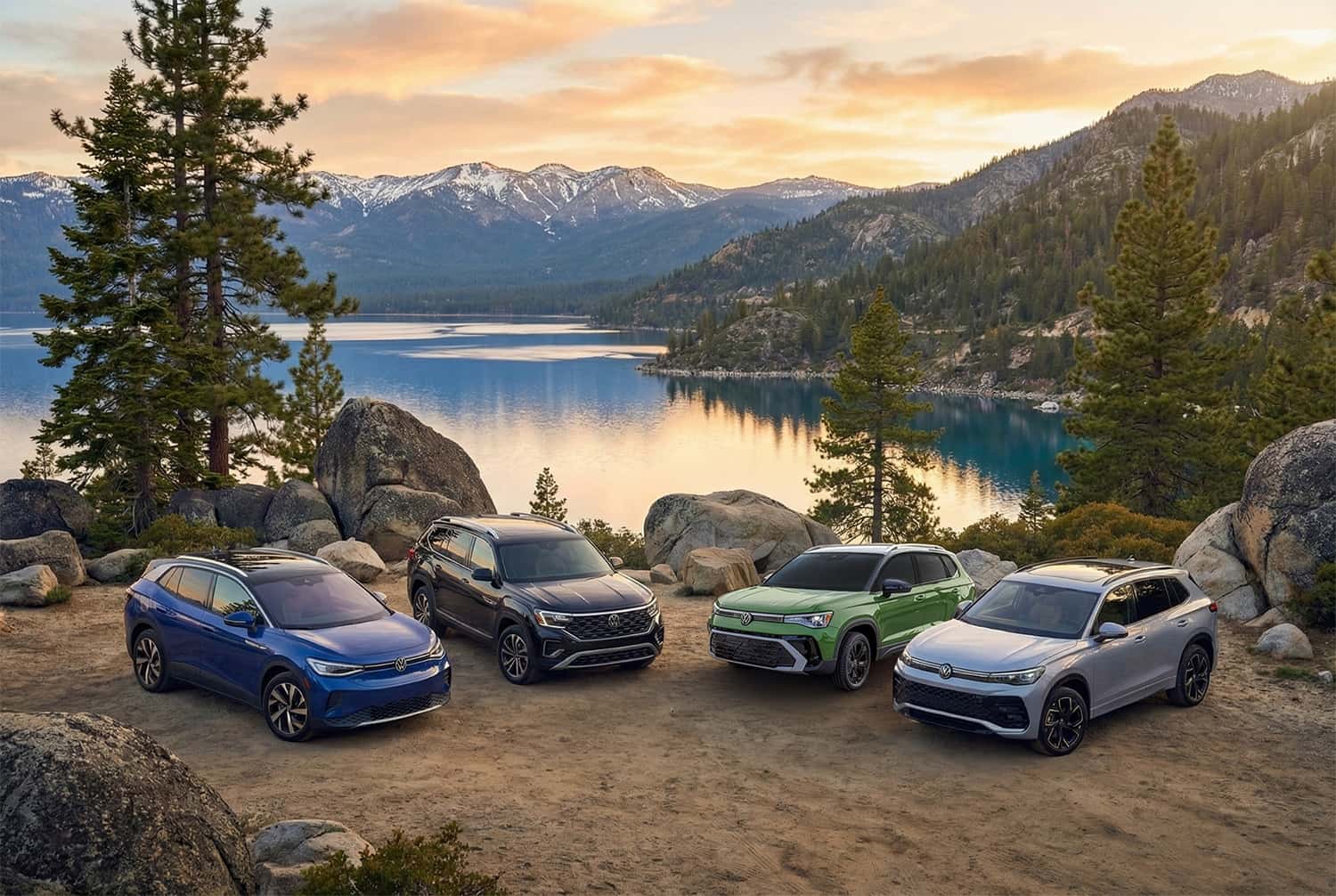 Guide to the Volkswagen SUV Model Lineup | Taos, Tiguan, ID.4, Atlas & More