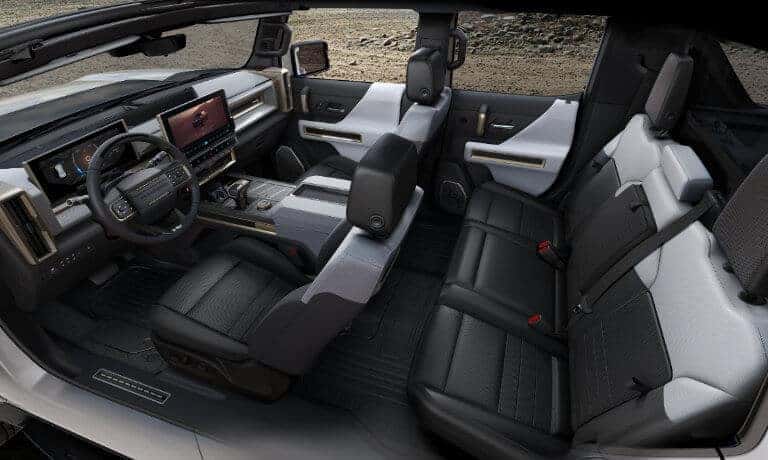 Gmc hummer ev suv interior store