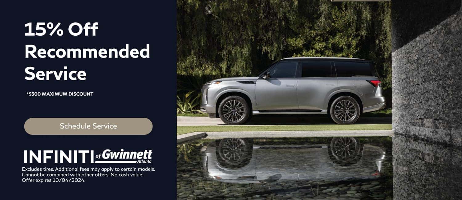 Auto Service Specials | INFINITI of Gwinnett near Duluth