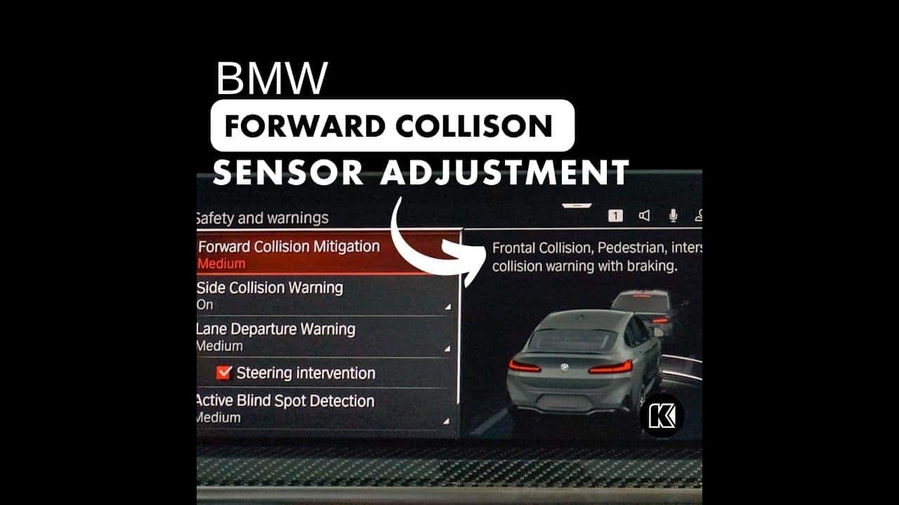 How to Adjust Frontal Collision Mitigation on your BMW | Kendall BMW of ...