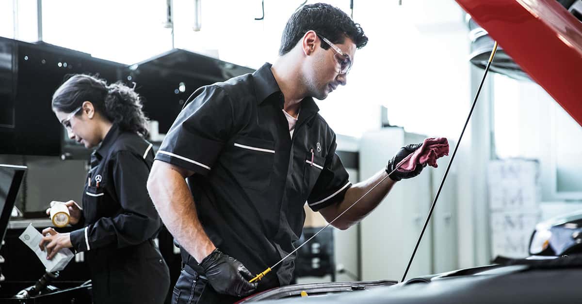 How to Set Up Your Mercedes-Benz Service Schedule | Keyes European