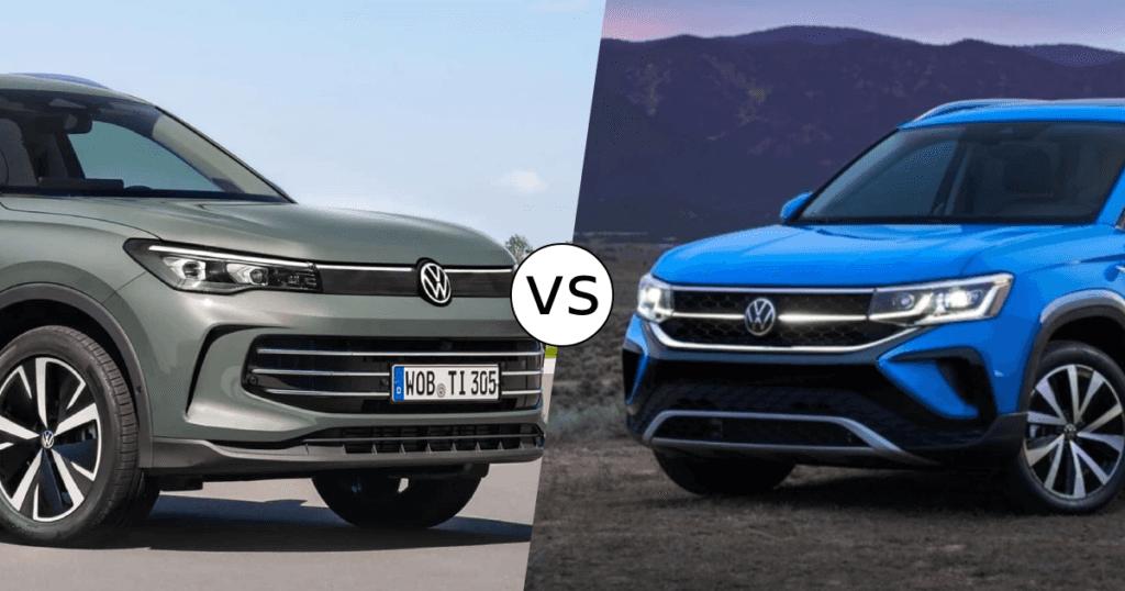 Vw Taos Vs Tiguan