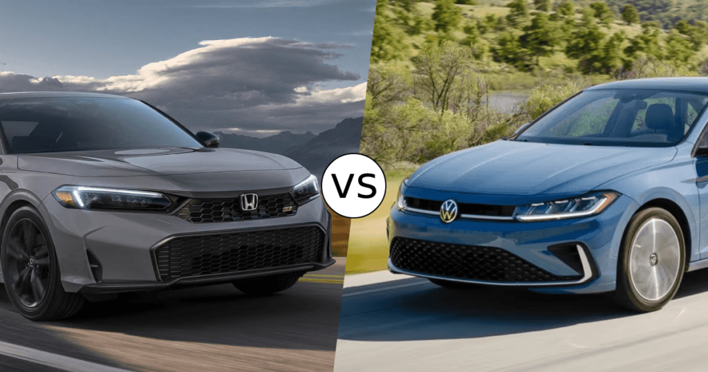 2025 Volkswagen Jetta GLI vs. Honda Civic Si | Lokey Volkswagen