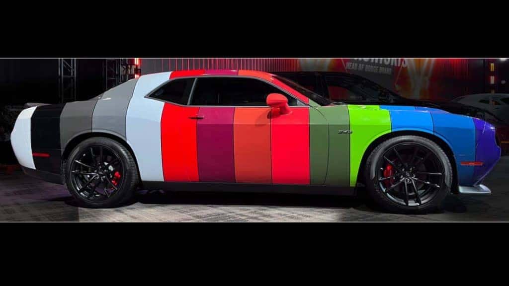 Dodge Offers 14 Color Wrap Body Color For All Challenger Models - Miami ...