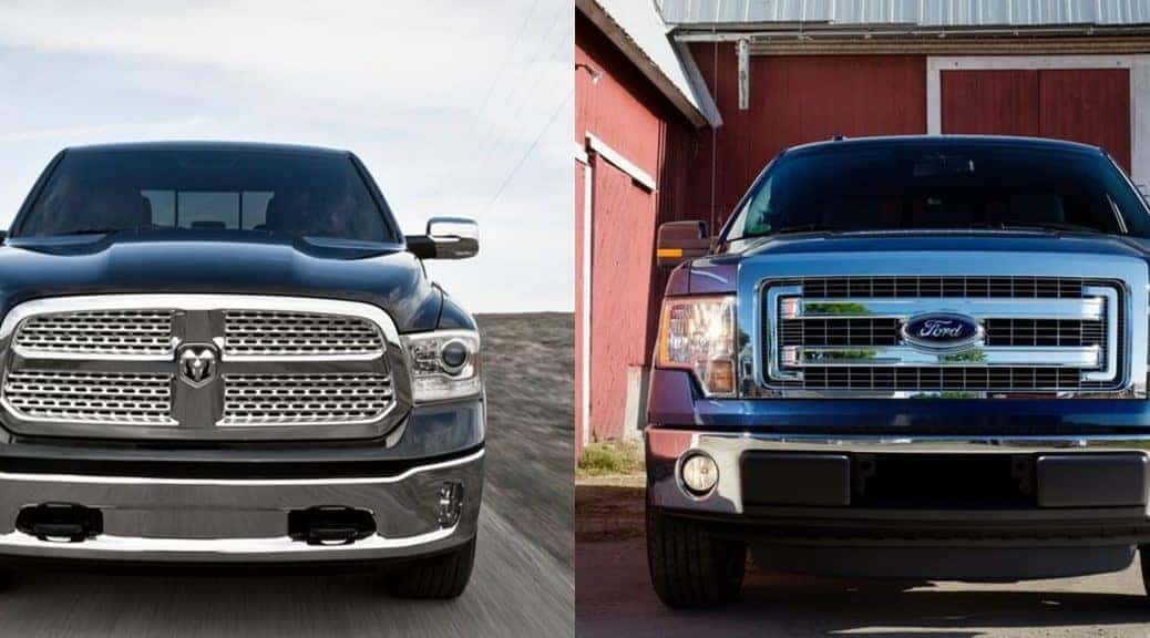 Comparing the Ram 1500 vs. Ford F-150 - Miami Lakes Automall Ram ...