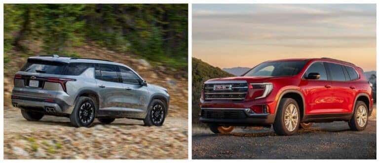 2024 Chevy Traverse Vs 2024 GMC Acadia, Which Is Best For You? | Miami ...