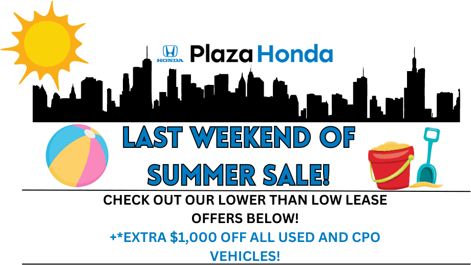 Last Weekend of Summer Sale | Plaza Honda