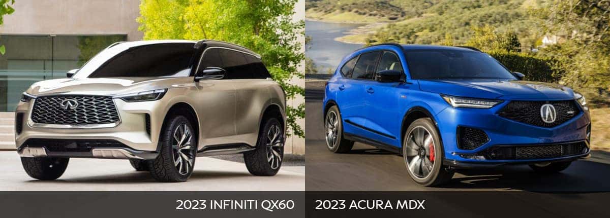 2023 INFINITI QX60 Vs 2023 Acura MDX | Ramsey INFINITI